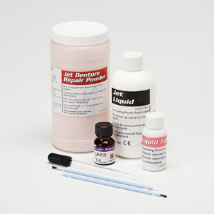 Jet Denture Repair Acrylic Powder Pink 1lb