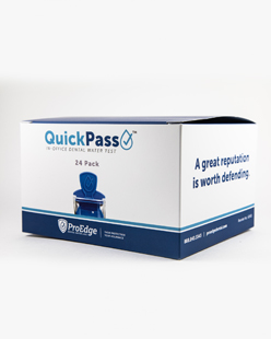 QuickPass In-Office Dental Water Test 24/box