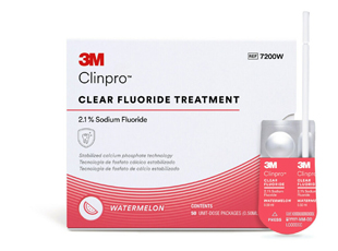 3M Clinpro Clear Fluoride Varnish Watermelon 50 -0.50mlUnit Doses